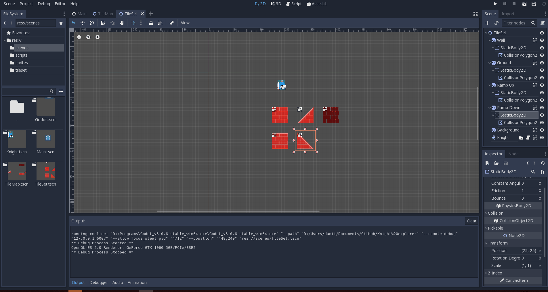 hovering collision from tilemap · Issue #19956 · godotengine/godot · GitHub