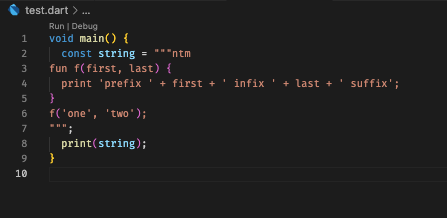 Embedded languages seems to be overriden · Issue #4212 · Dart-Code/Dart-Code · GitHub