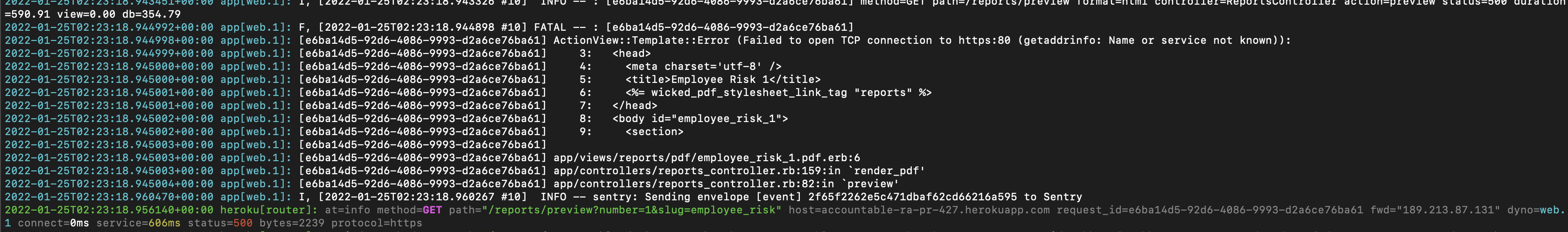 ActionView::Template::Error (Failed to open TCP connection to https:80 (getaddrinfo: Name or ...