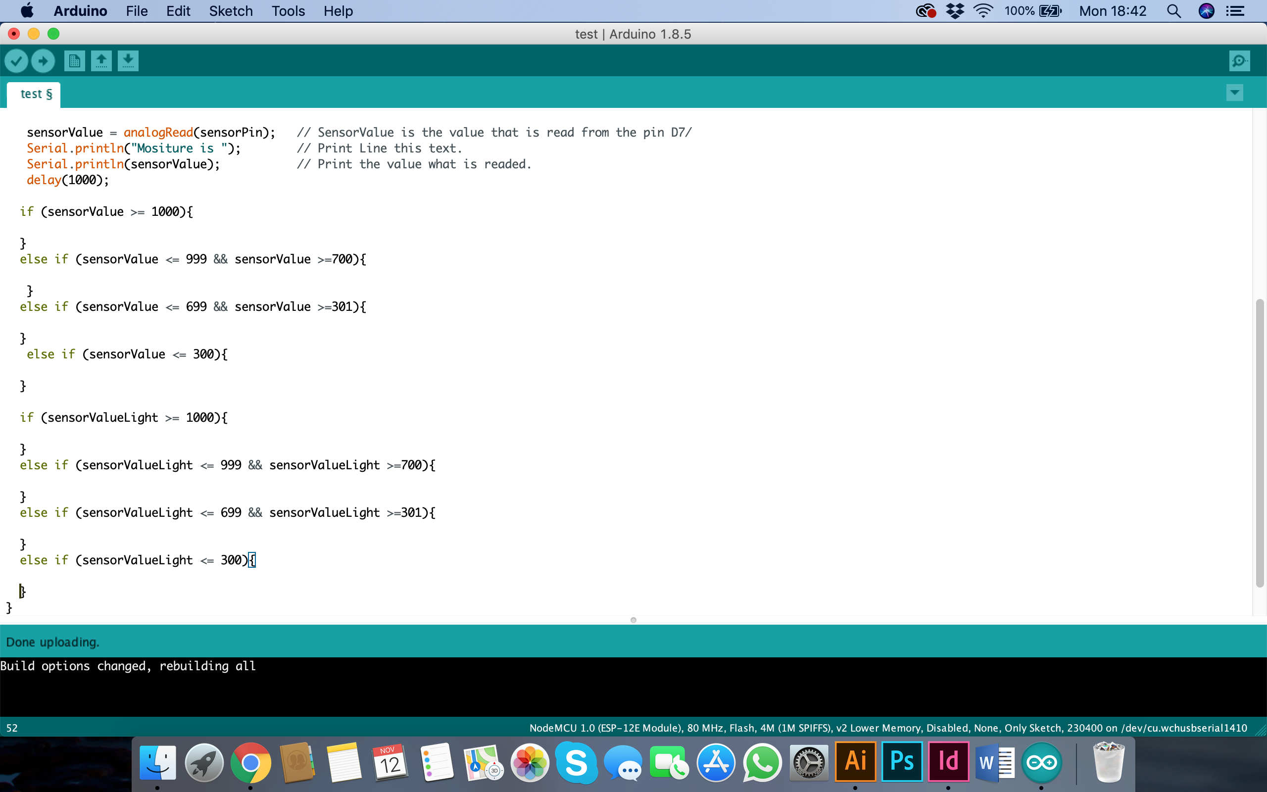 GitHub - Karinliu/Internet-of-Things-Smart-PLant: Lightsensor and Moisture sensor connected with ...