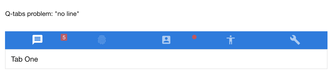 [Bug] QTabs no bottom border/line · Issue #2083 · quasarframework/quasar · GitHub