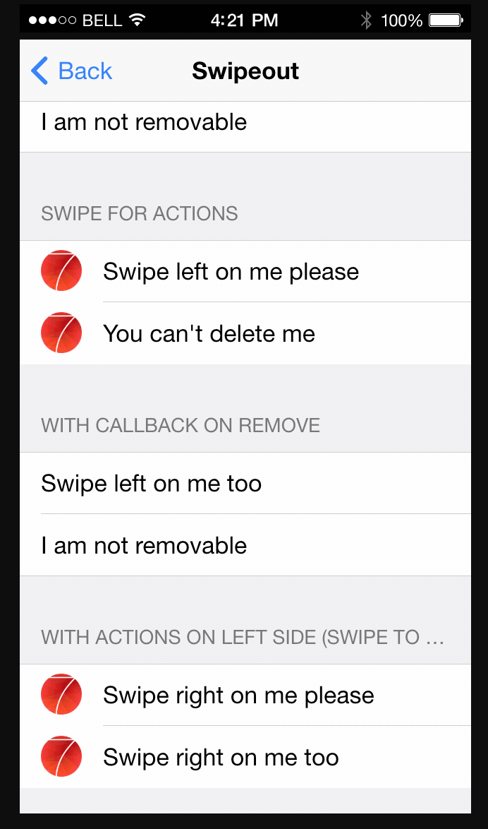 [Request] swipe left for actions · Issue #2102 · quasarframework/quasar ...
