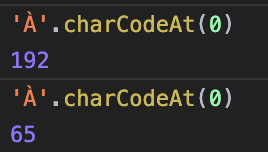 Wrong unicode is used for special characters with UPPERCASE/lowercase ...