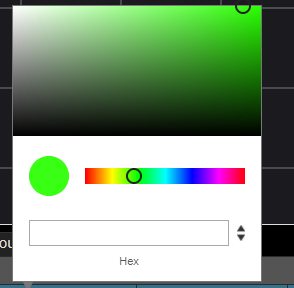 I am not able to change the color of text inside color picker · Issue #67 · zefoy/ngx-color ...