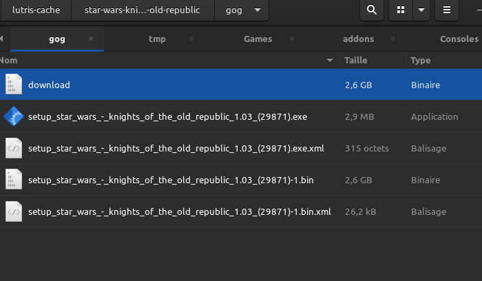 can no more install GOG games with Lutris last GIT version (with automatic GOG games download ON ...
