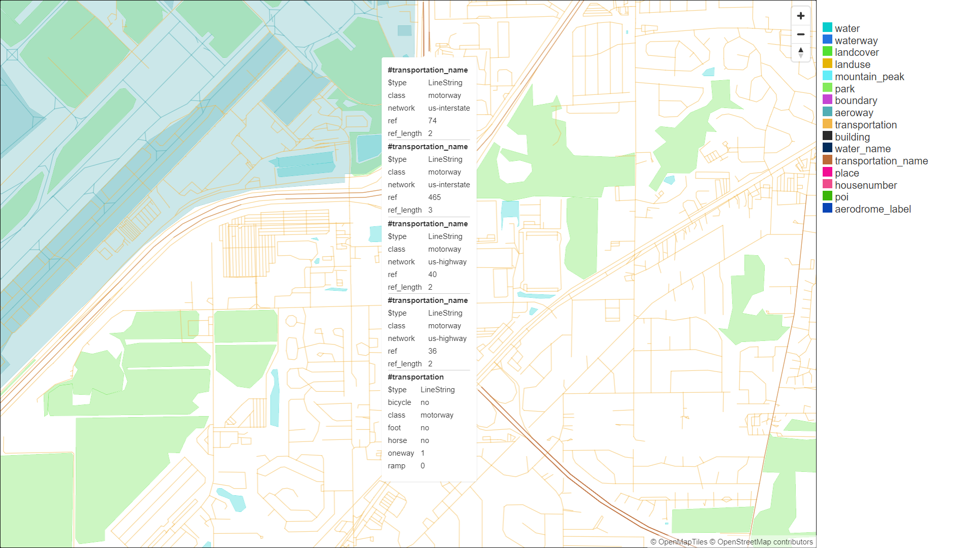 Expose concurrent highways in transportation_name layer · Issue #1128 · openmaptiles ...