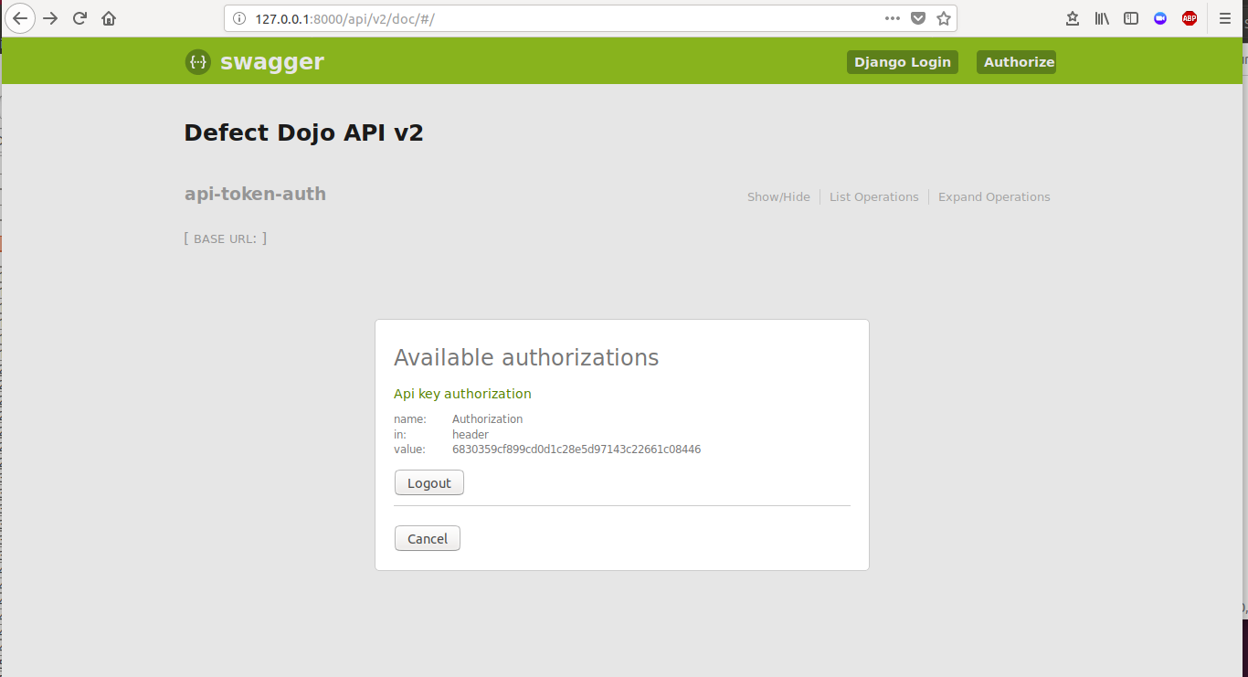 Swagger not showing complete documentation for API v2 docs · Issue #703 · DefectDojo/django ...