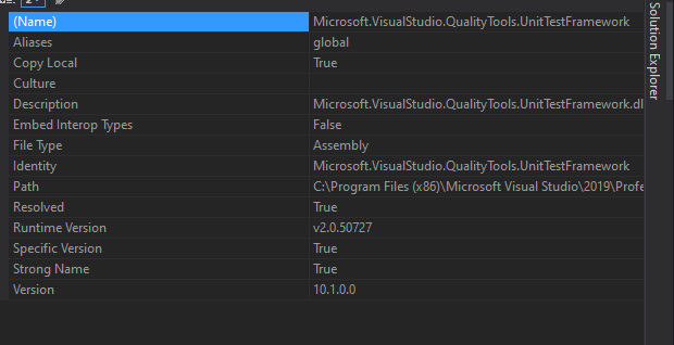 TestedTrek's MSTest references don't work on VS2019 · Issue #2 ... TestedTrek's MSTest references don't work on VS2019 · Issue #2 ...