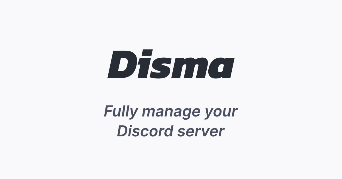 Disma