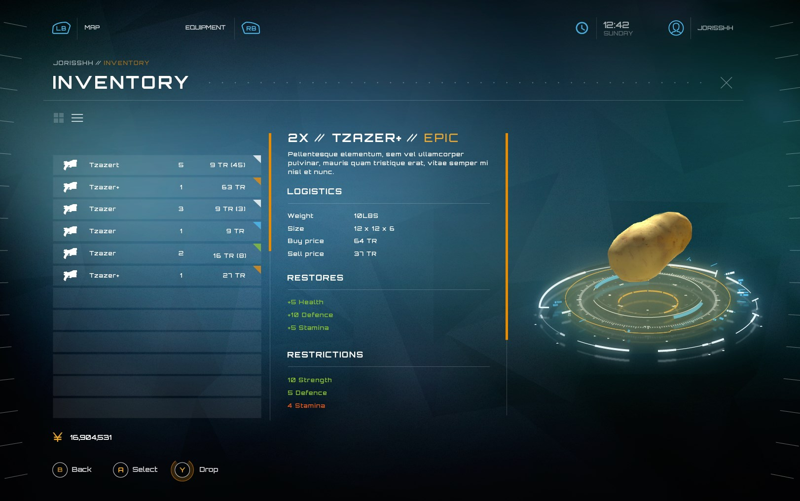 Loadout system and UI overhaul · Issue #47 · emilengelin/Gymnasiearbete ...