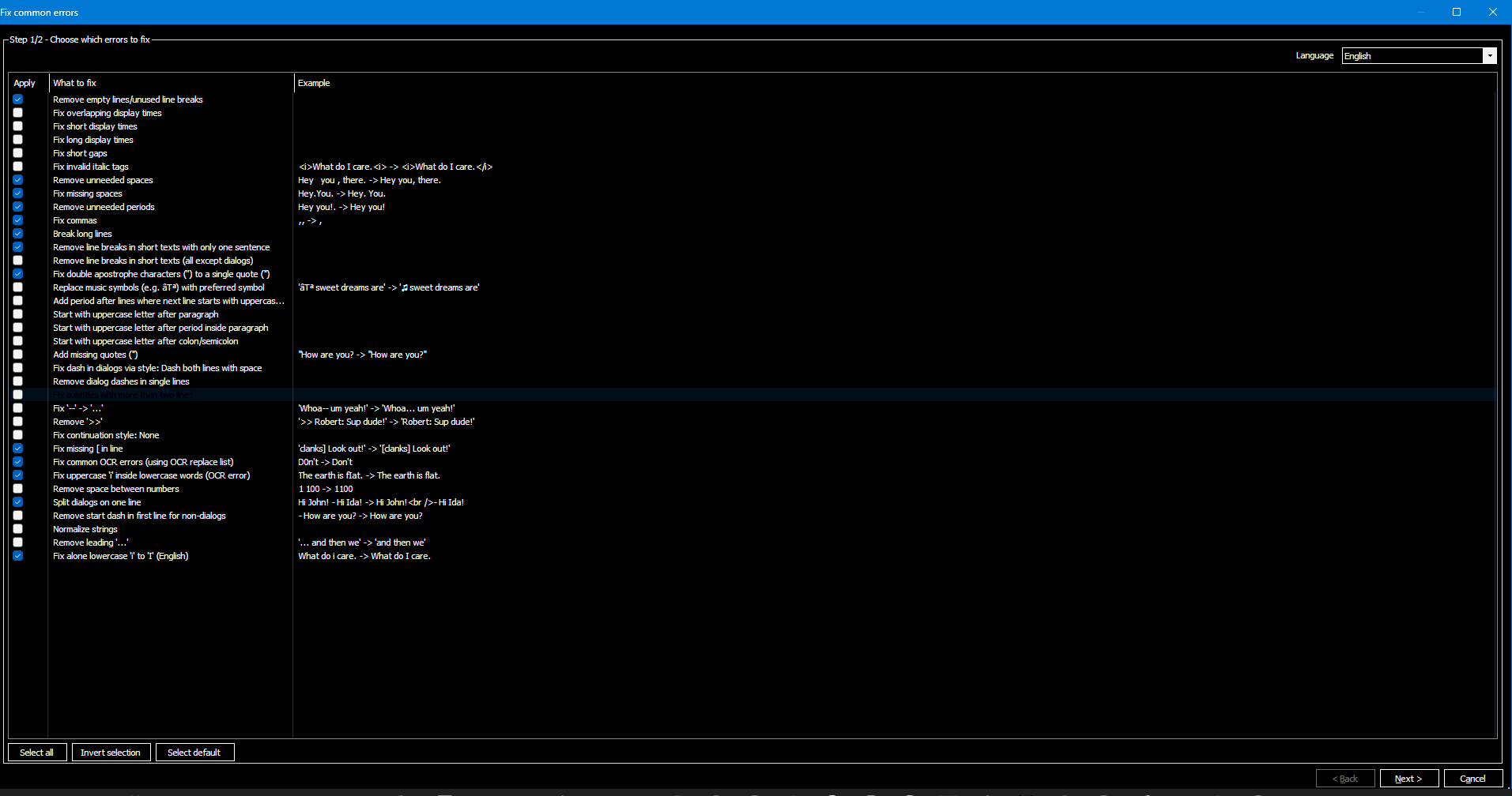 [Dark Mode] Change highlighted text background colour in "Fix common errors" menu · Issue #6981 ...