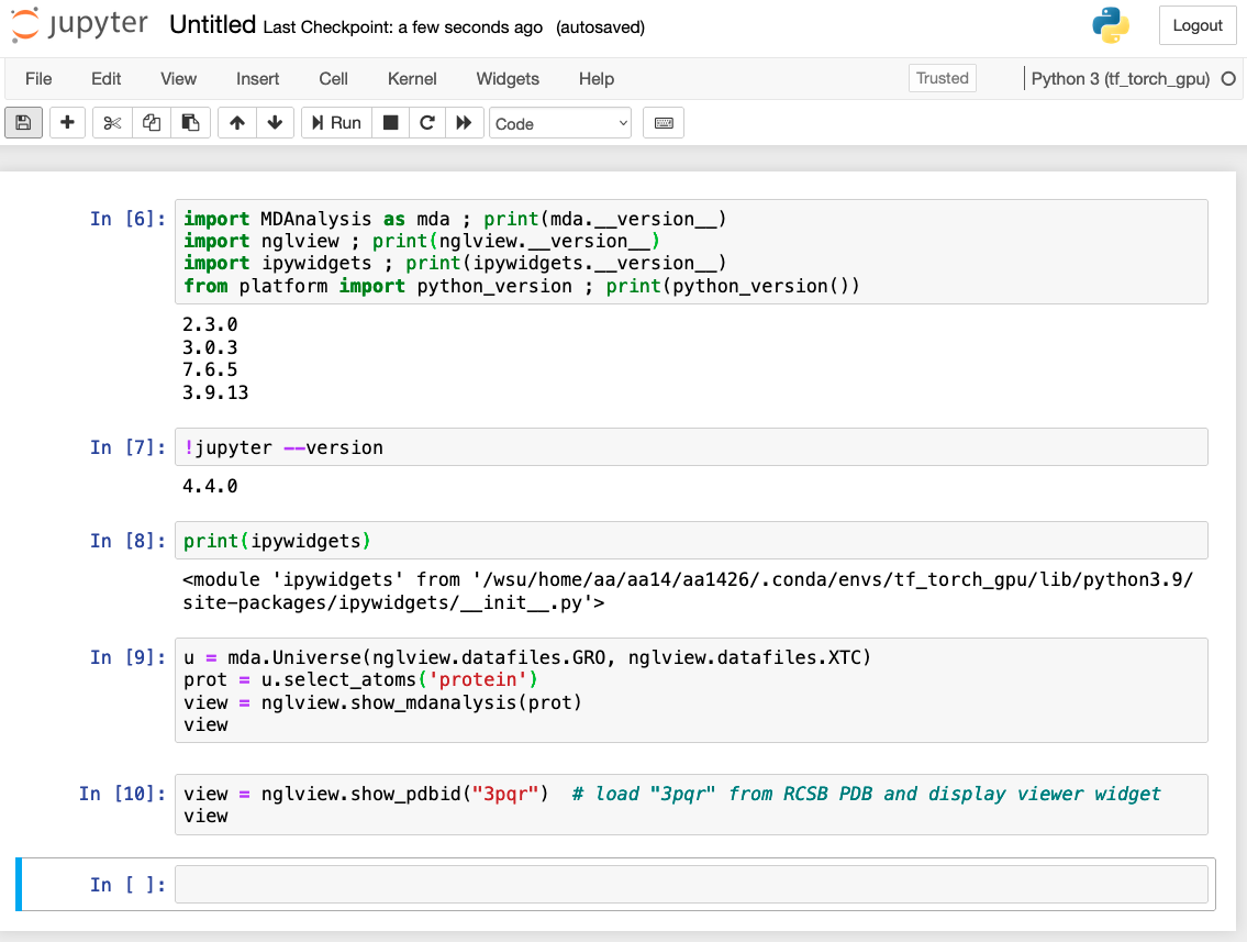 nglview showing nothing after applying fix for 'AttributeError on import' · Issue #1035 ...