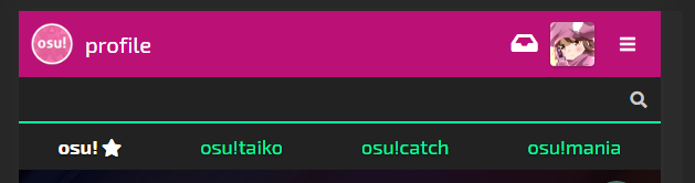 Profile page game modes are getting wrapped to a new line on small ...
