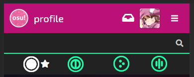 Profile page game modes are getting wrapped to a new line on small ...