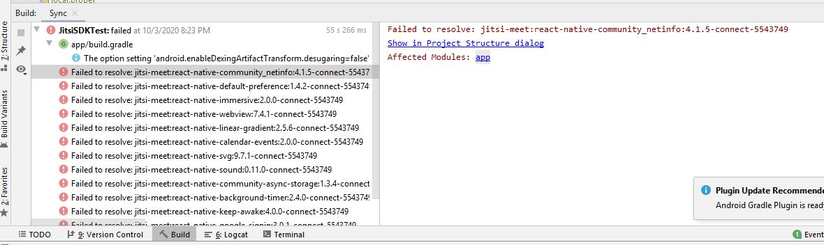 [BUG] Android release SDK is not working · Issue #7834 · jitsi/jitsi-meet · GitHub