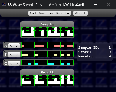 GitHub - themitosan/r3-water-sample-puzzle: This is a nw version of water sample - a puzzle from ...