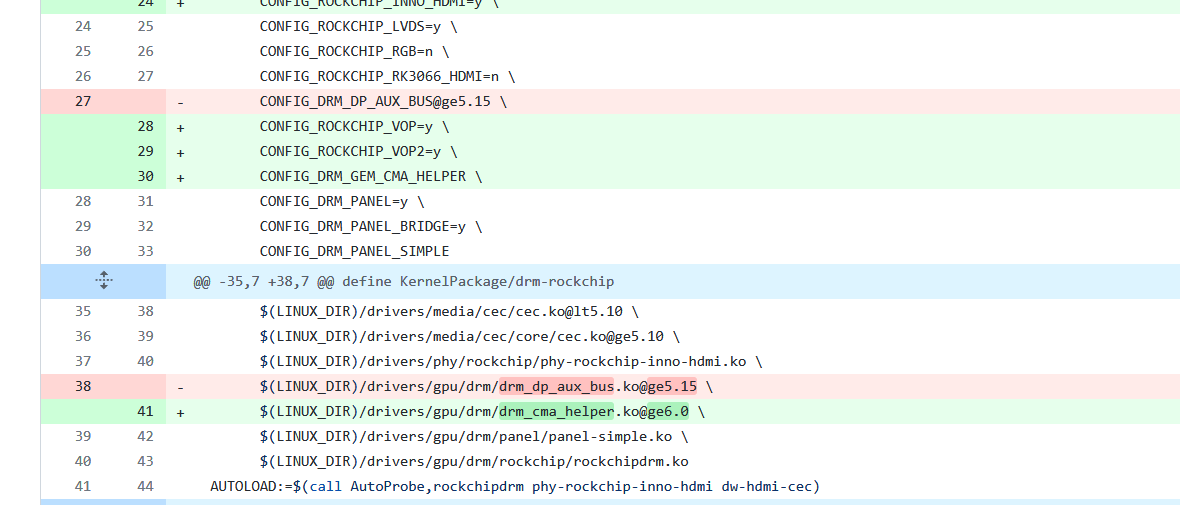 rockchip-5.15 drm出错 · Issue #10296 · coolsnowwolf/lede · GitHub