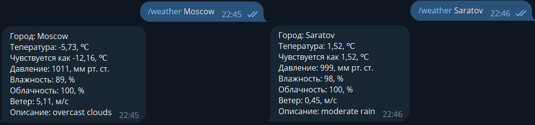 GitHub - elykx/WeatherBot: Weather Bot for Telegram