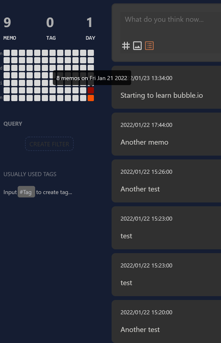 The Heatmap shows the wrong day · Issue #77 · Quorafind/Obsidian-Thino · GitHub