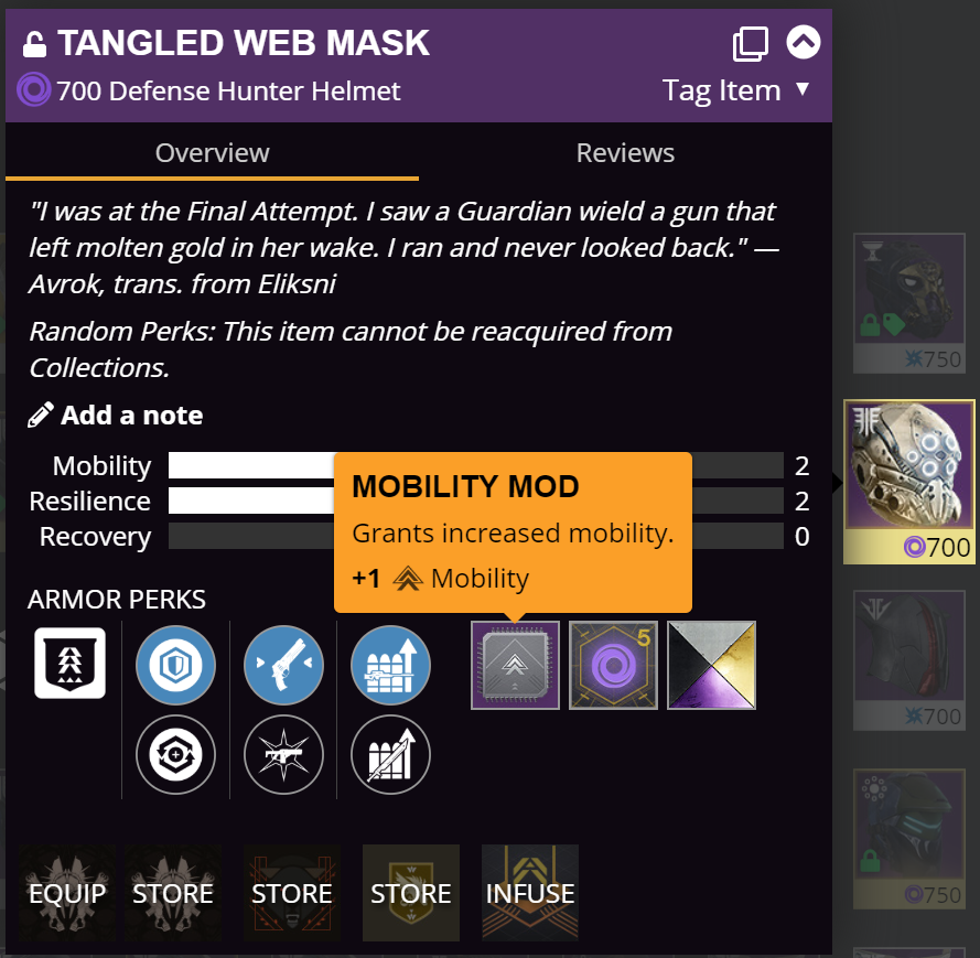 Loadout: Filter excludes the matched items · Issue #4114 · DestinyItemManager/DIM · GitHub