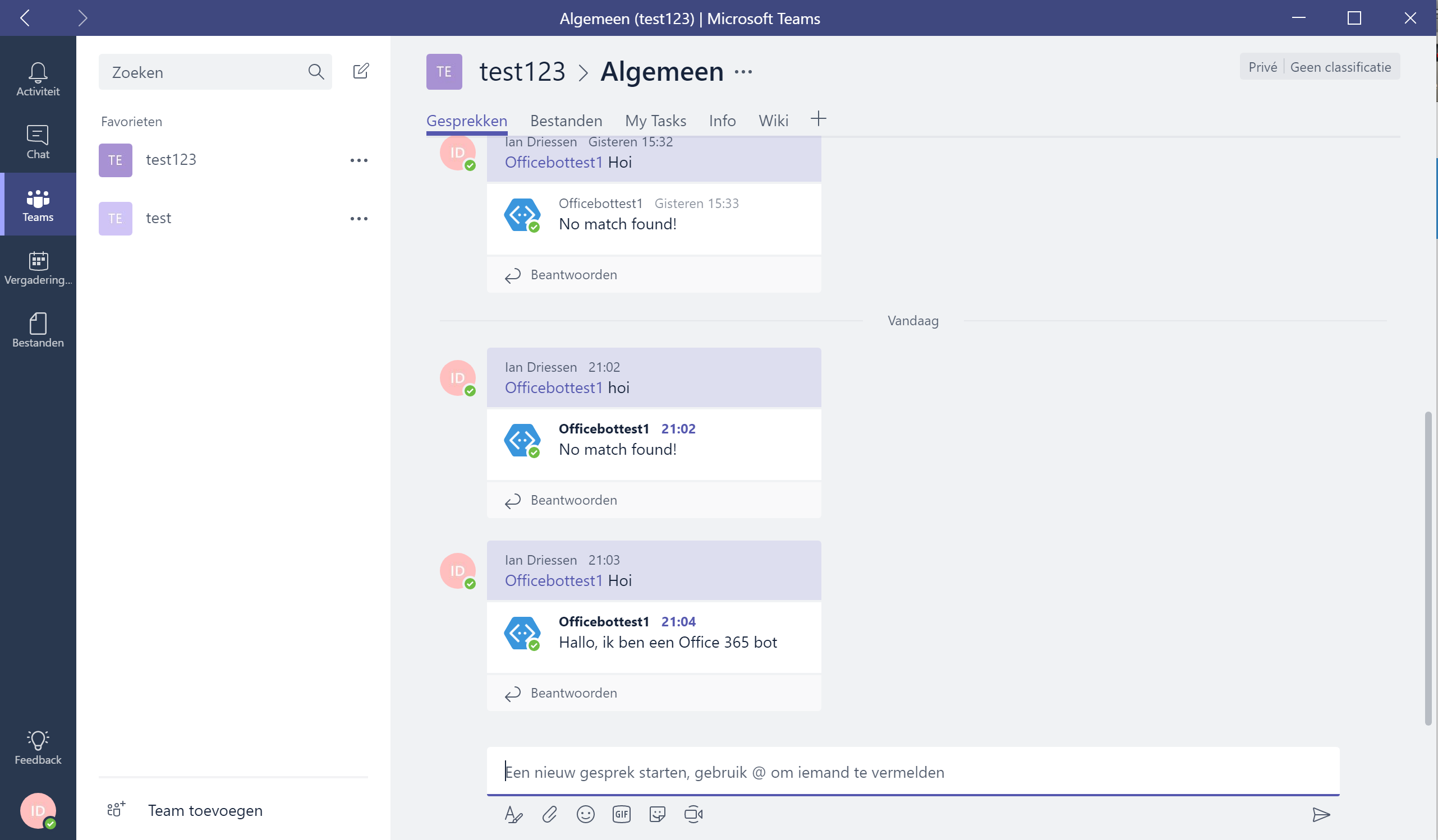 [MS Teams] Bot doesn't work in a team · Issue #3580 · microsoft ...