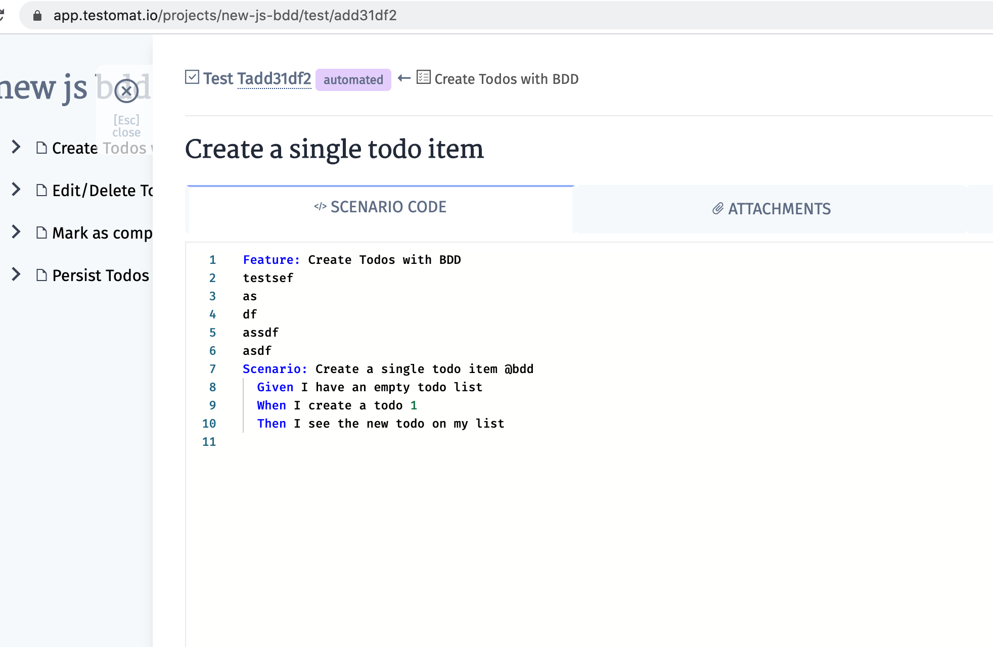 run command locally is build incorrectly for codecept.js + bdd project ...