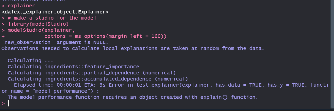 R package doesn't work with Python Explainer · Issue #318 · ModelOriented/DALEX · GitHub