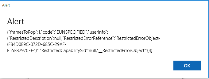 Push more than once cause EUNSPECIFIED error on windows · Issue #1175 · microsoft/react-native ...