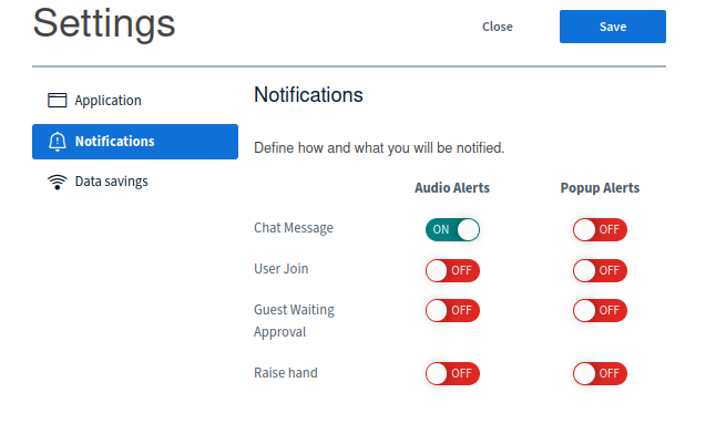 Audio Notifications (multiple) with setting disabled · Issue #12253 · bigbluebutton ...