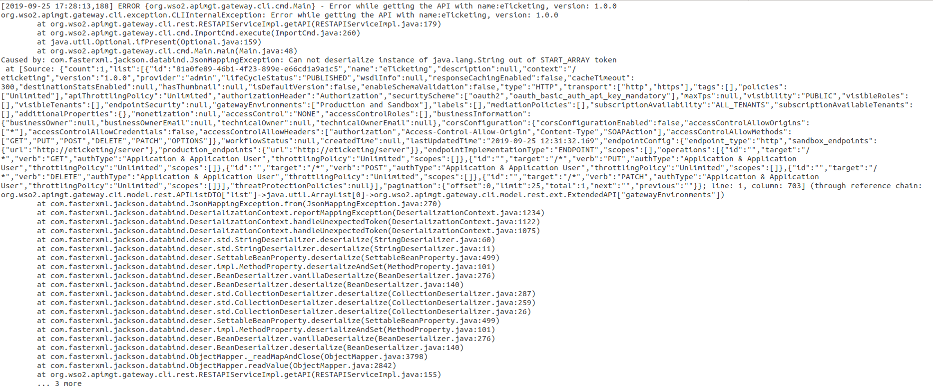 Error when importing an API into Microgateway from WSO2 API Manager · Issue #815 · wso2/product ...