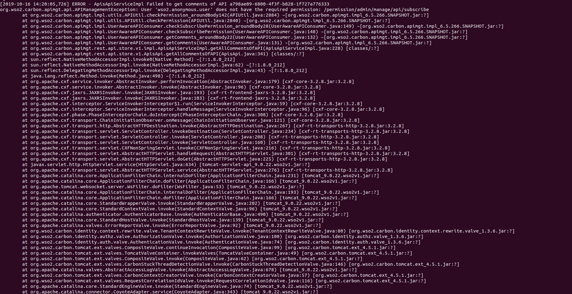 [Developer Portal] Error when trying to load Api Overview Page as Anonymous user · Issue #6484 ...