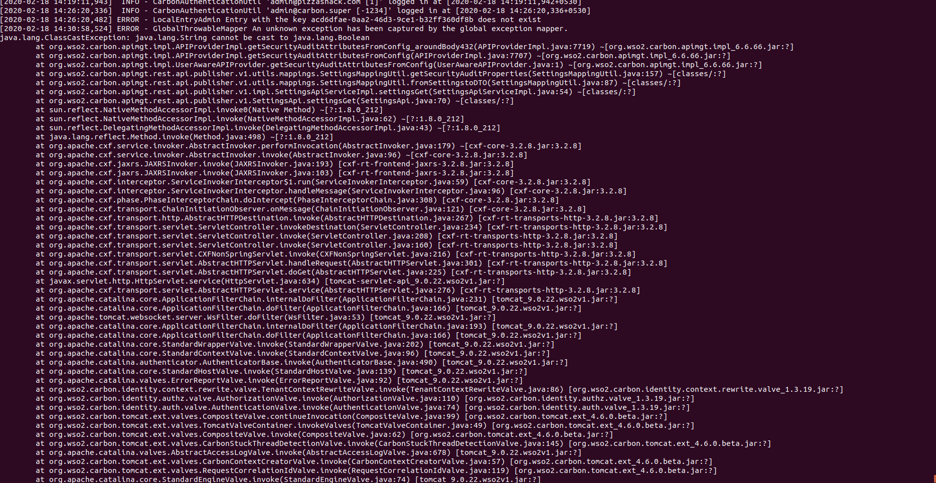 Improve Error Handling In Api Security Audit Feature · Issue 7543 · Wso2product Apim · Github 