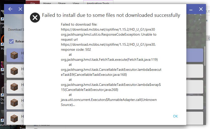 使用ssr关闭以后裸连无法下载optifine和forge · Issue #776 · HMCL-dev/HMCL · GitHub