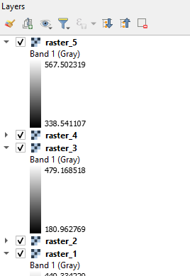 Raster layer symbology exposed/hidden after batch import or moving into ...