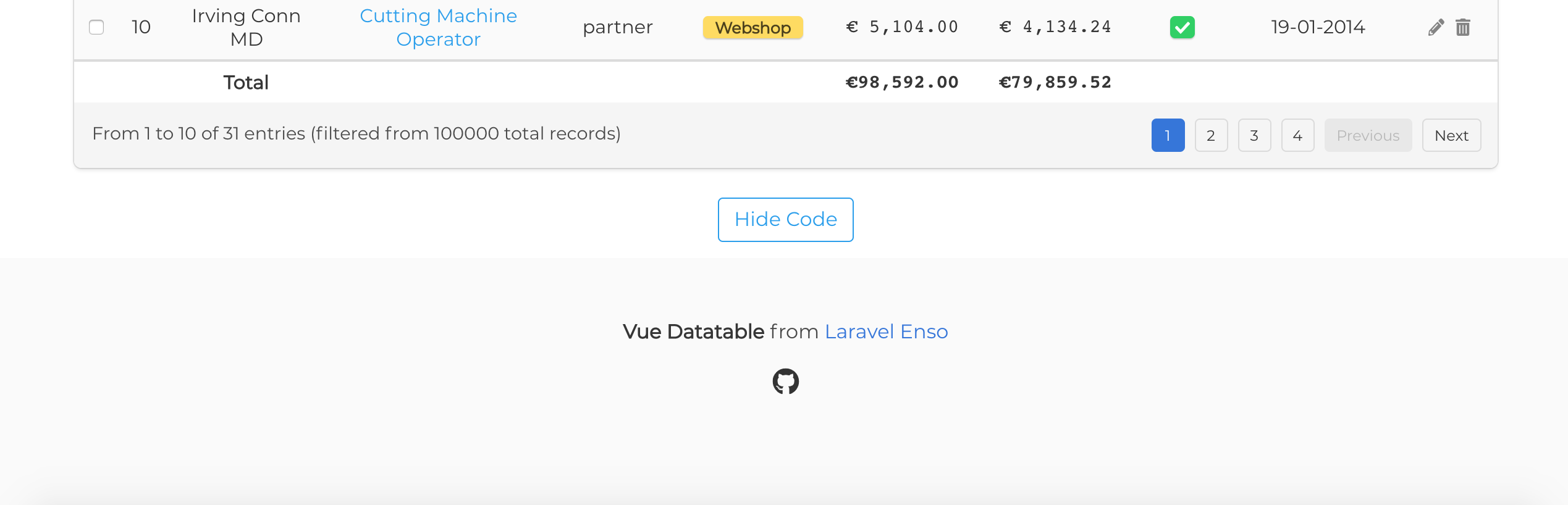 Demo, show code not working · Issue #149 · laravel-enso/tables · GitHub