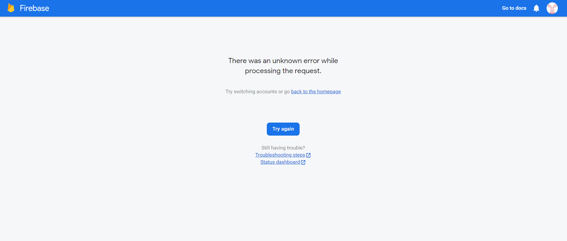 All Firebase Projects Are Missing [multi Region] · Issue 4773