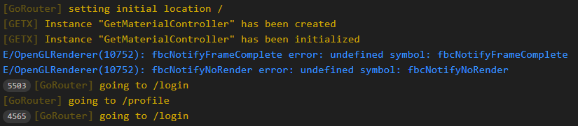 GetMaterialApp.router() issues with Get.snackbar() · Issue #2857 · jonataslaw/getx · GitHub
