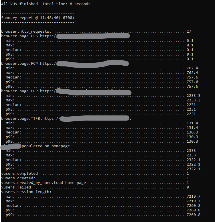 LCP, CLS not available with Playwright headless mode · Issue #1899 · artilleryio/artillery · GitHub