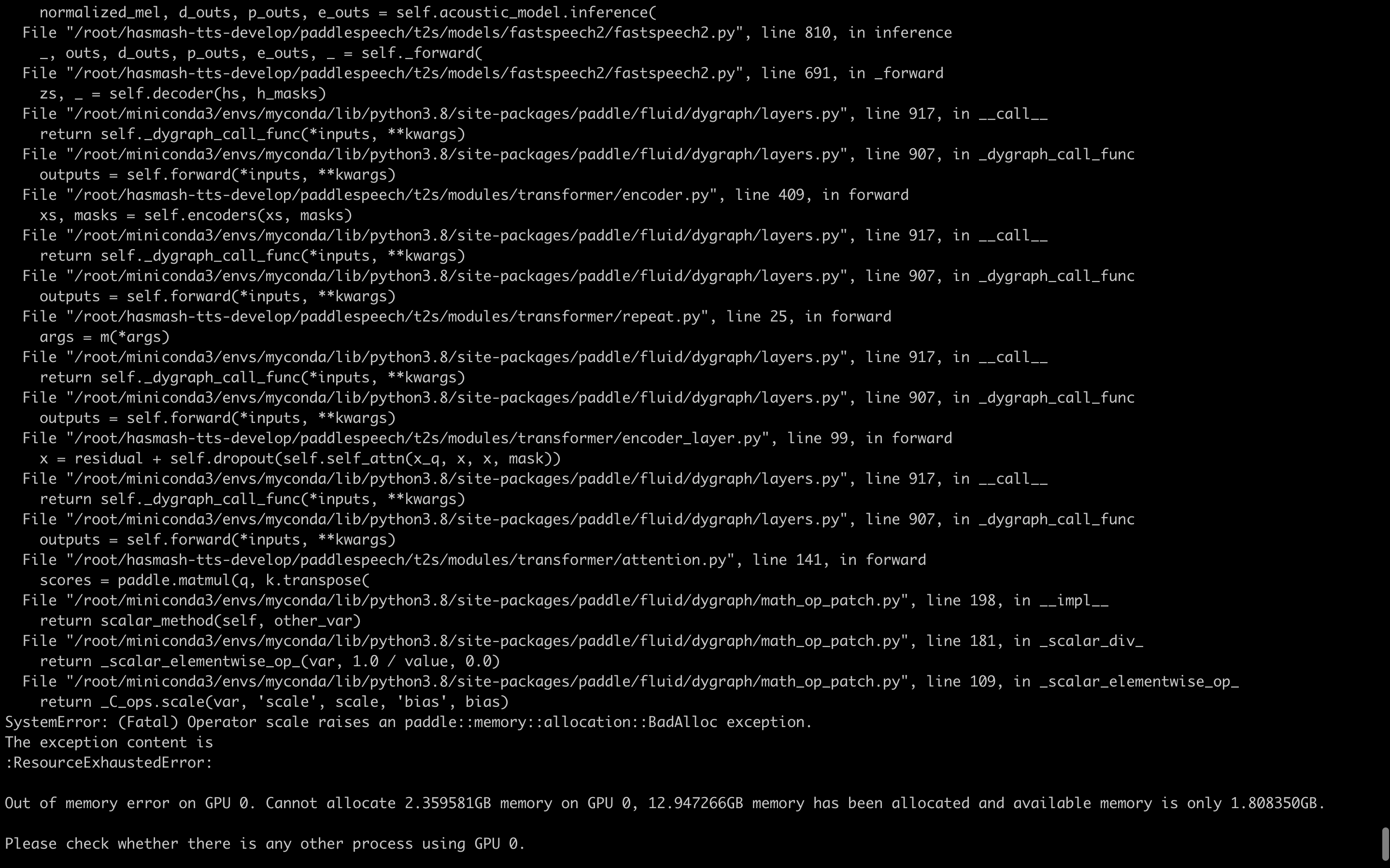 [TTS] StyleInference aishell3 问题 · Issue #2722 · PaddlePaddle/PaddleSpeech · GitHub