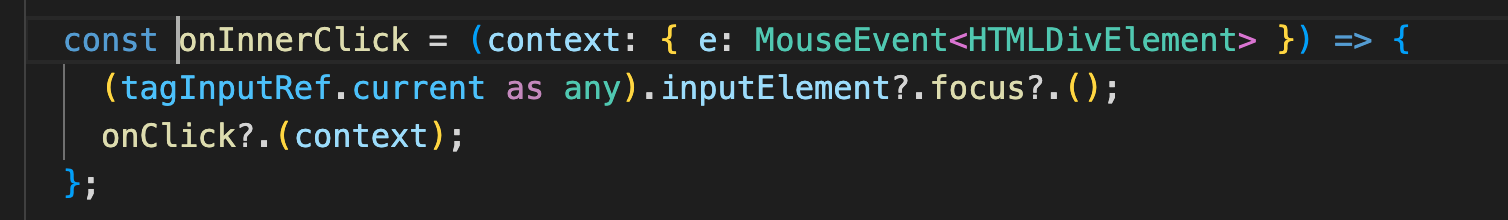 Taginput Onclick事件自定义逻辑 · Issue 1482 · Tencenttdesign React · Github