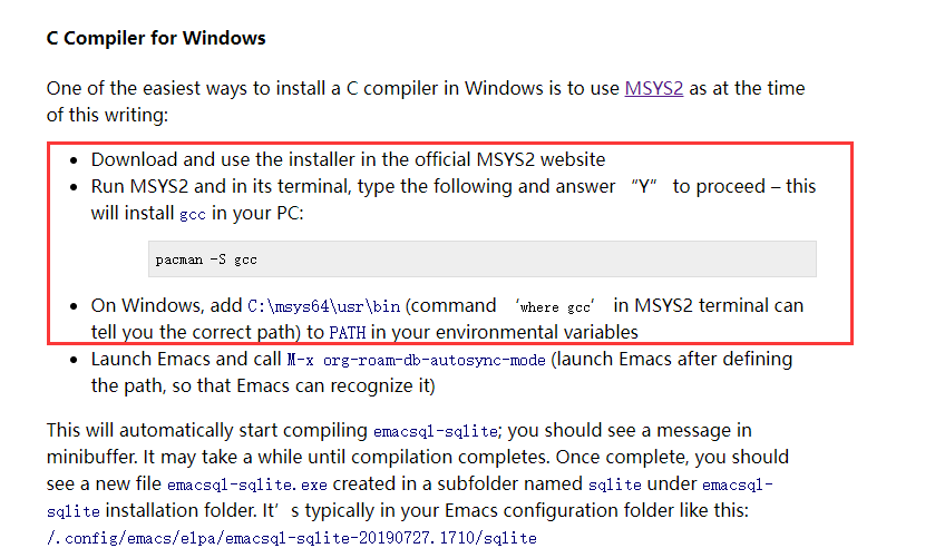 Windows 10 No Emacsql Sqlite Binary Available · Issue 397 · Org Roamorg Roam · Github 