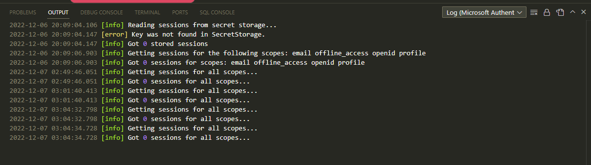 Settings Sync prompts for login every time VSCode restarts · Issue #168225 · microsoft/vscode ...