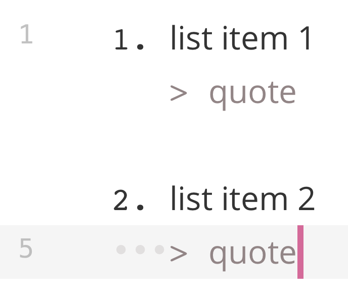 Blockquote inside List · Issue #4488 · typora/typora-issues · GitHub
