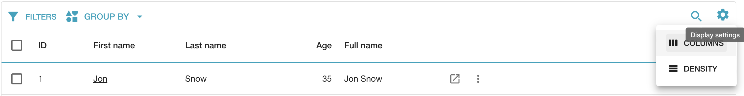 Filter and Column Flyout use the same object · Issue #9399 · mui/mui-x ...