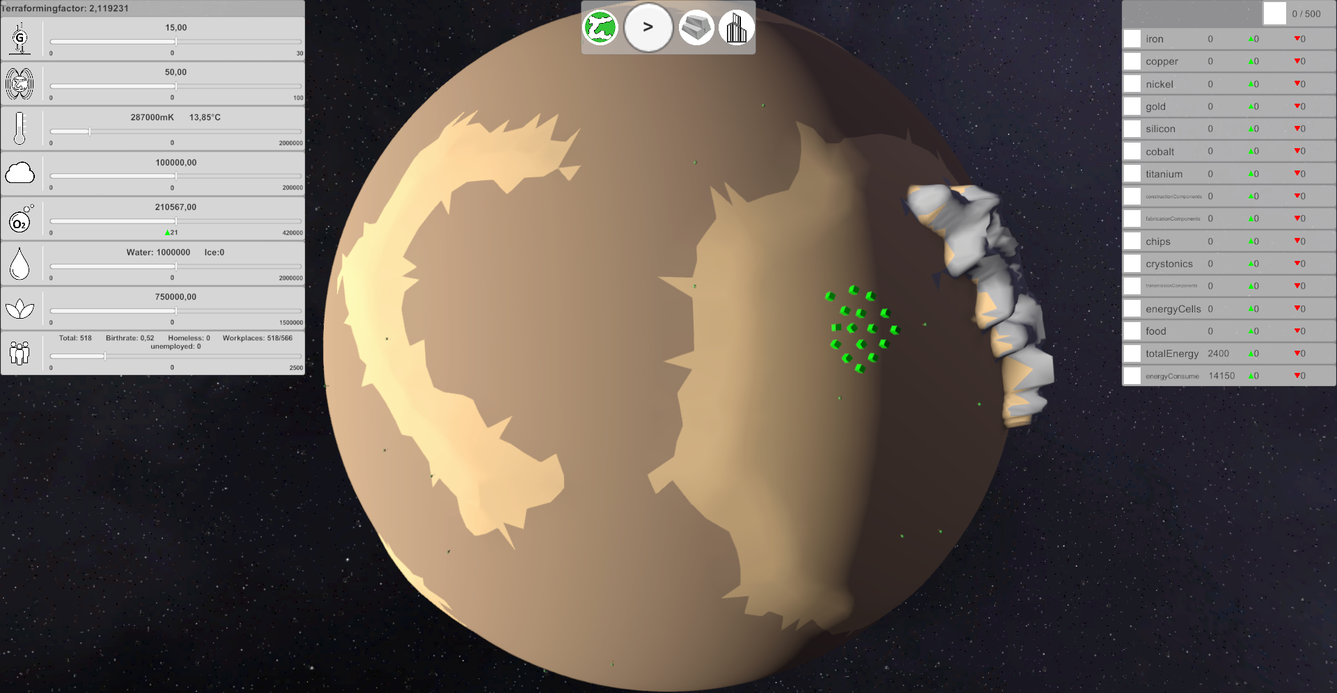 GitHub - WRB-Studio/Project_Terraforma: A Unity-based RTS terraforming ...