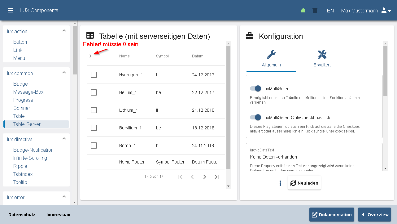 lux‐table: Selektion zurücksetzen bei neuen Daten · Issue #136 · IHK-GfI/lux-components · GitHub
