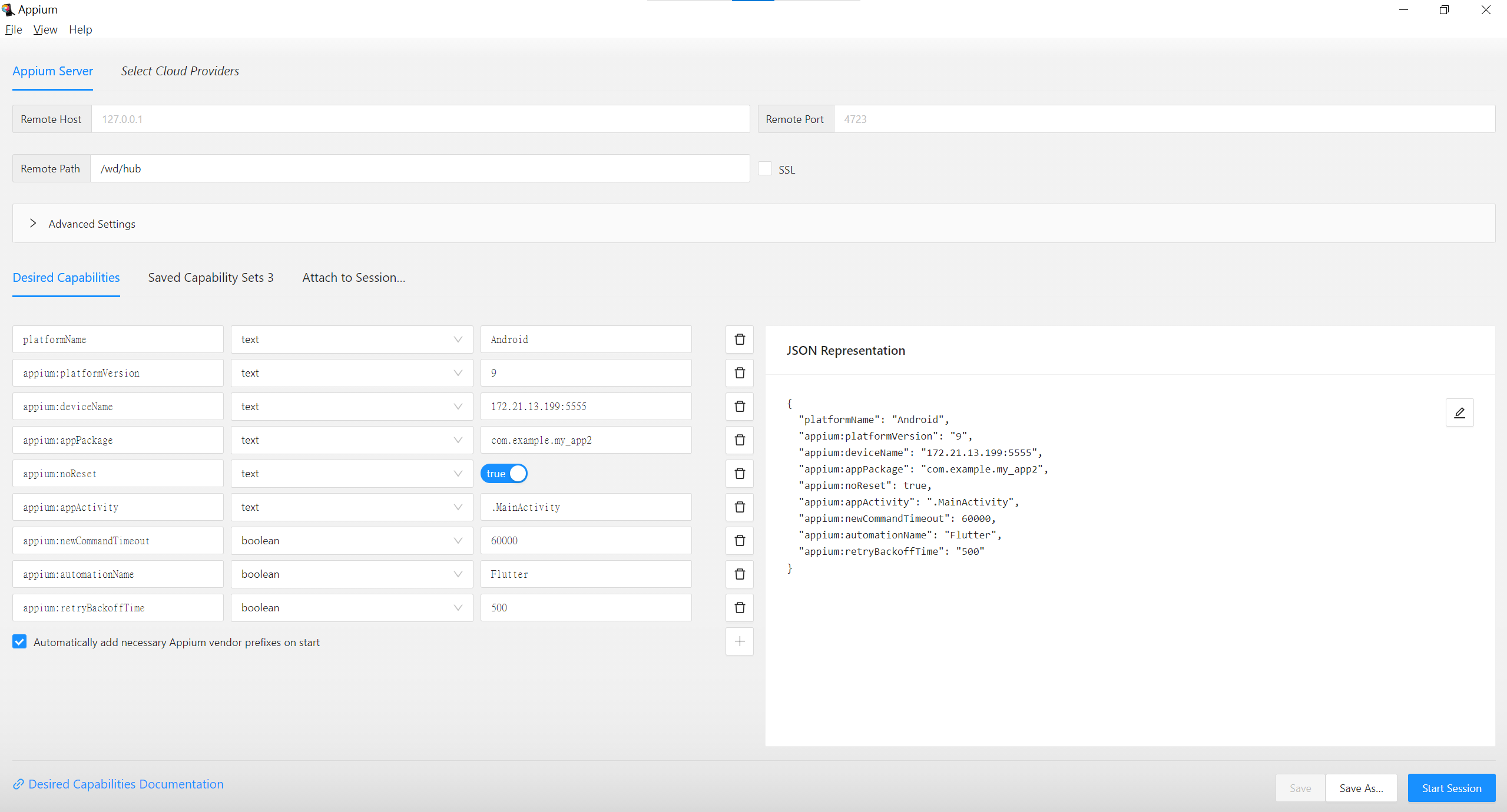 Used Automationname Flutter But There S No Accessibility Id Or Resource Id On Android System