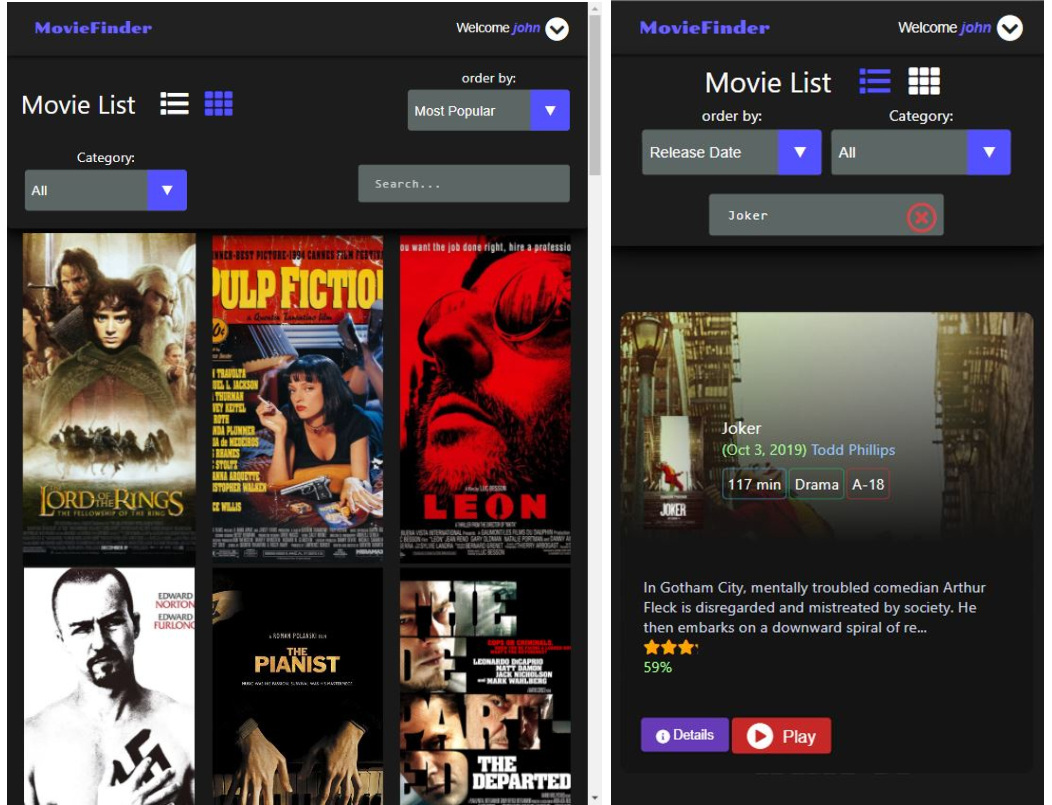 GitHub - athamana/movieFinder: A Video Streaming App build with Angular.