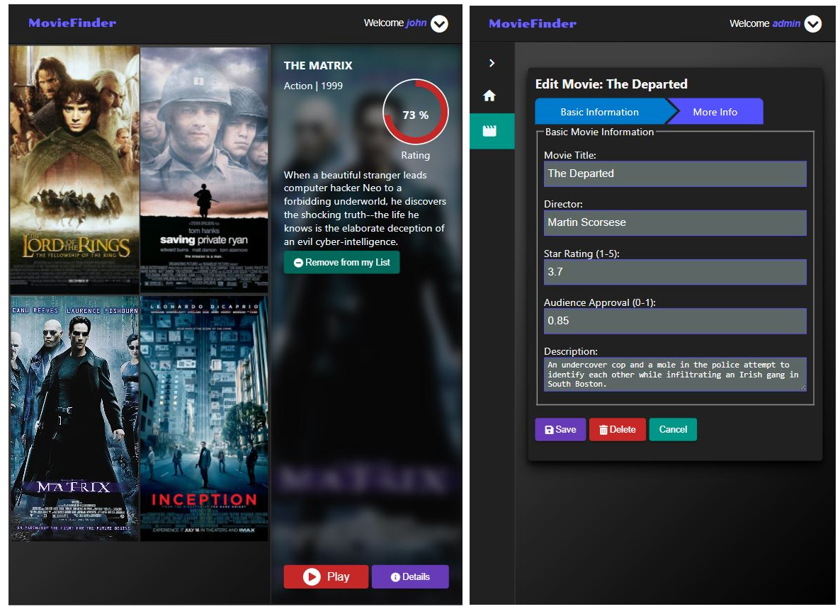 GitHub - athamana/movieFinder: A Video Streaming App build with Angular.