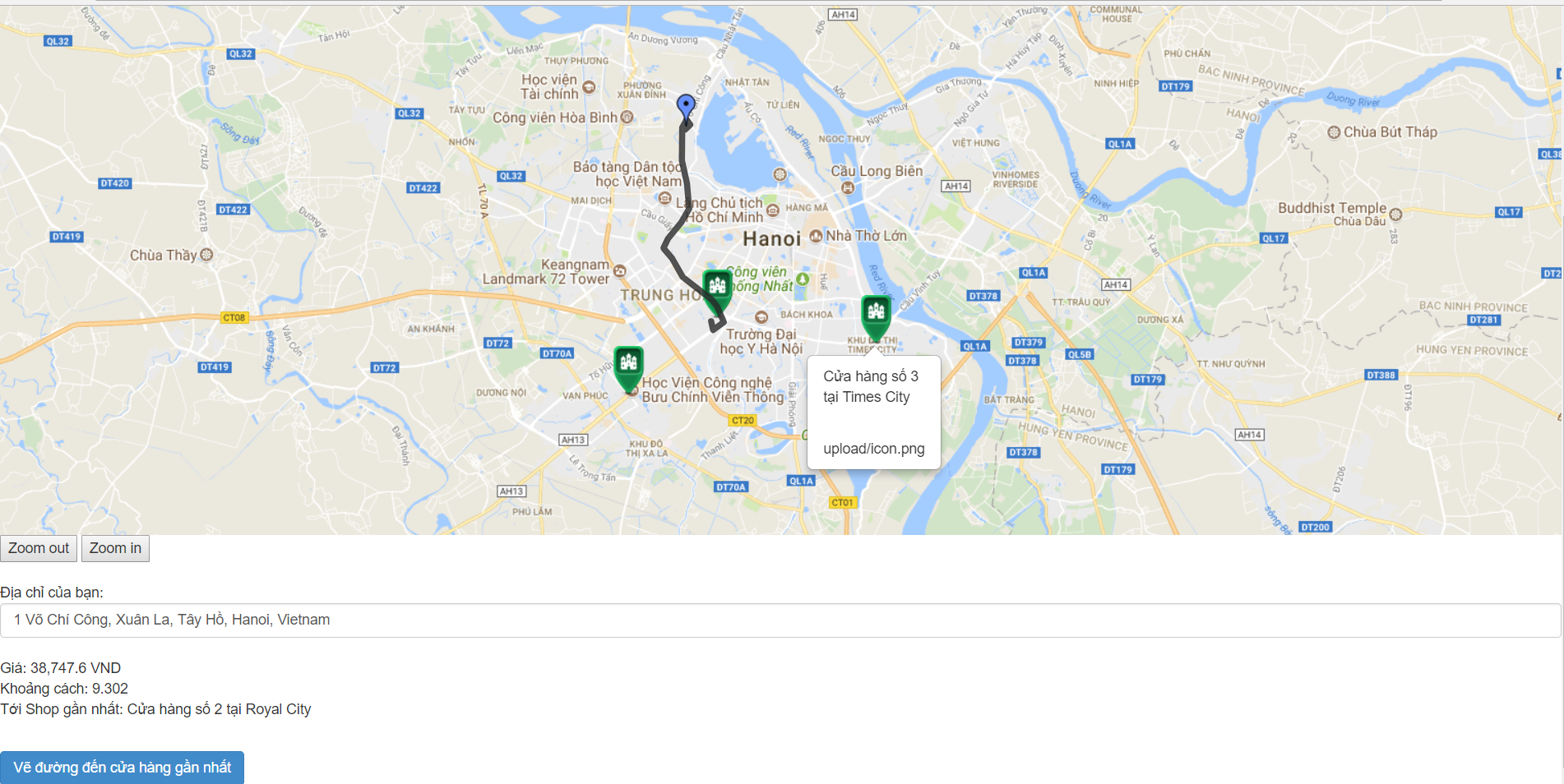 Tìm hiểu OpenLayers. Tích hợp bản đồ, hiển thị các cơ sở của shop · Issue #22 · WeGroup123456 ...
